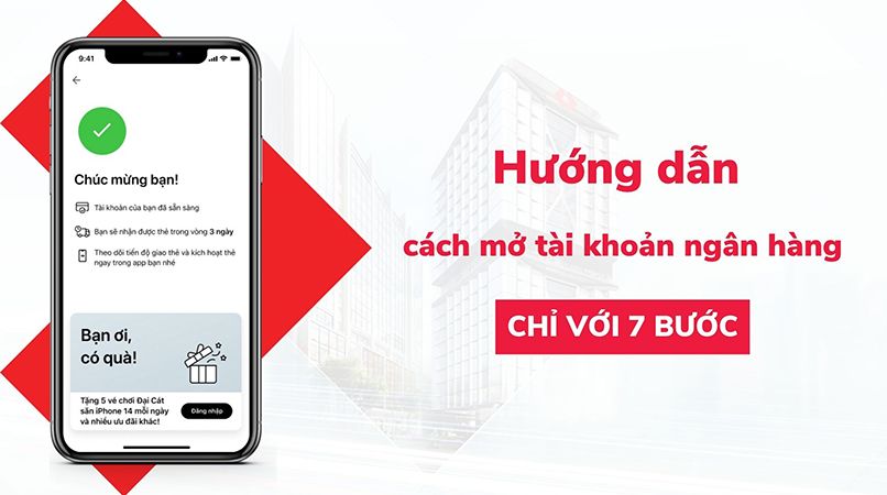 Hướng Dẫn Cách Mở Tài Khoản Siêu đơn Giản Chỉ Với 7 Bước Techcombank