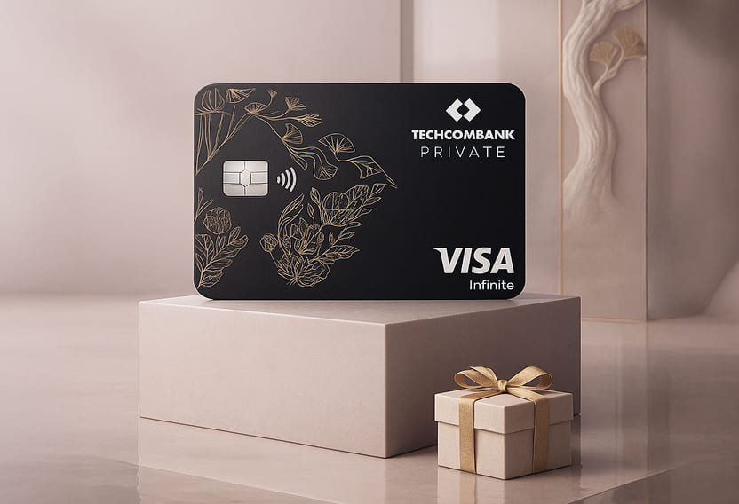 Thẻ thanh toán quốc tế Techcombank Private | Techcombank